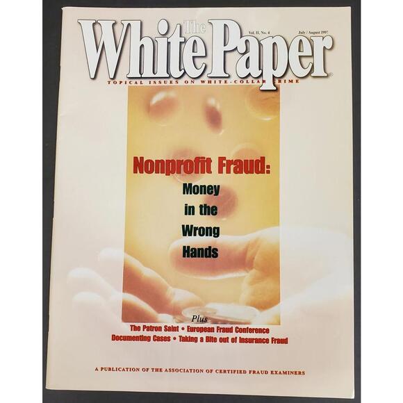 Other | The White Paper Vintage Magazine Jul Aug 1997 Certified Fraud ...